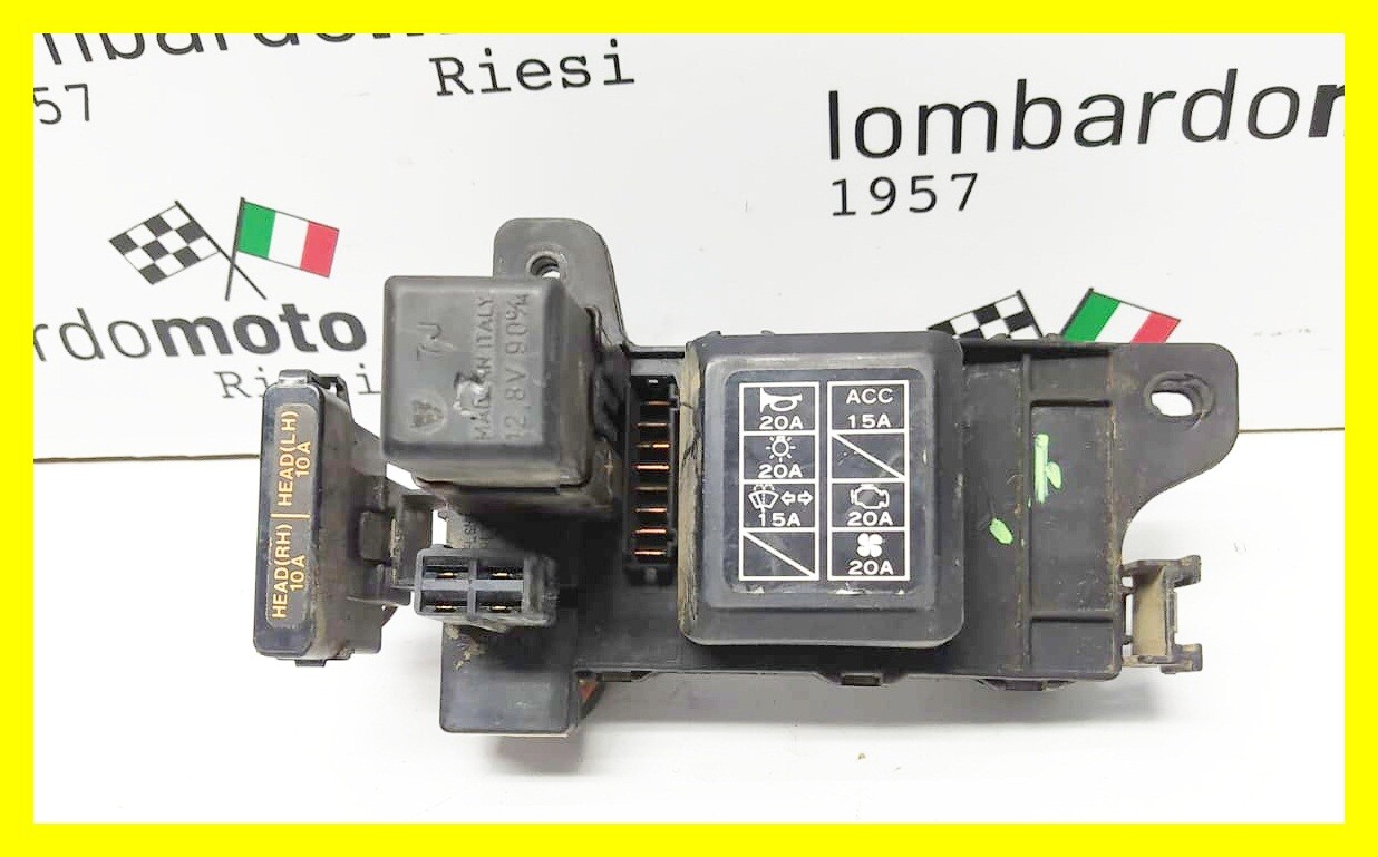 SCATOLA PORTA FUSIBILI E RELE COMPLETA FUSE PIAGGIO PORTER mille 1000 ...