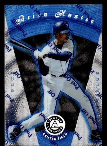1997 Pinnacle Certified BRIAN HUNTER Platinum Blue #d /1999! Tigers | eBay