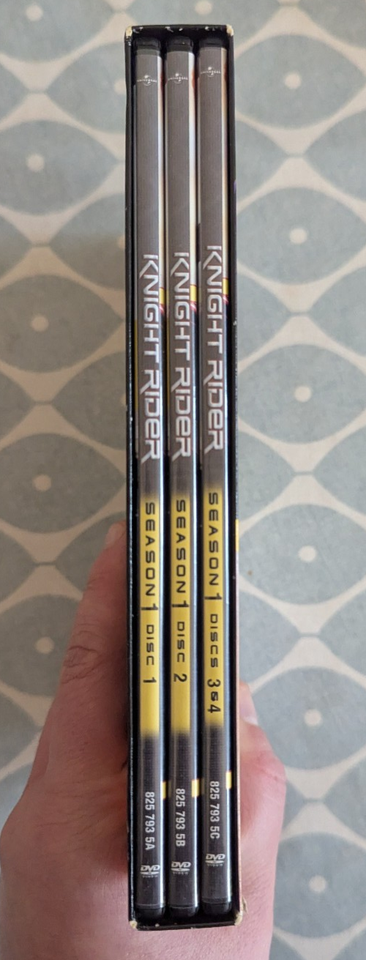 Knight Rider 2008 TV Series Complete Season 1 DVD 4-Disc Boxset UK Pal ...