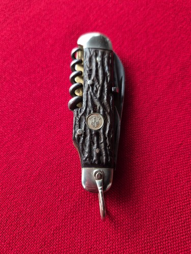 NÖKER MESSER JAGDMESSER TASCHEN MESSER BÖKER 182 HORNGRIFF SOLINGEN | eBay