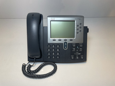 Cisco IP Phone 7961-GE Charcoal V oIP Desktop Business Phone | eBay