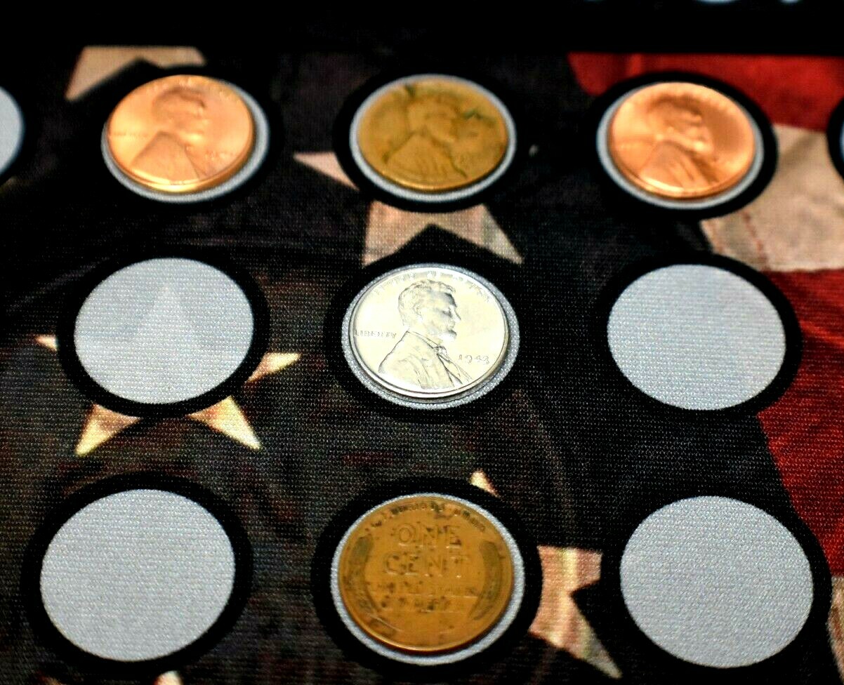 11"X17" Lincoln Coin Roll Hunting Mat~Search/Collection~Soft/Safe ...