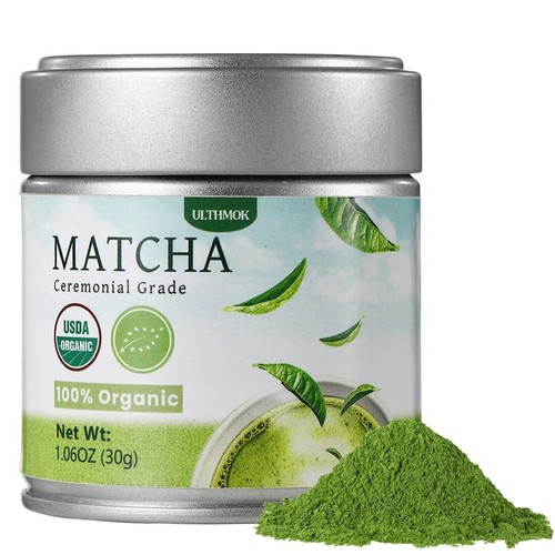 Ceremonial Grade Matcha Powder Matcha Green Tea Powder 1.06oz/30g 100% ...