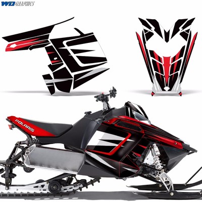 Sled Graphics Decal For Polaris PRO-R, RMK, Rush,Switchback,Assault 11 ...