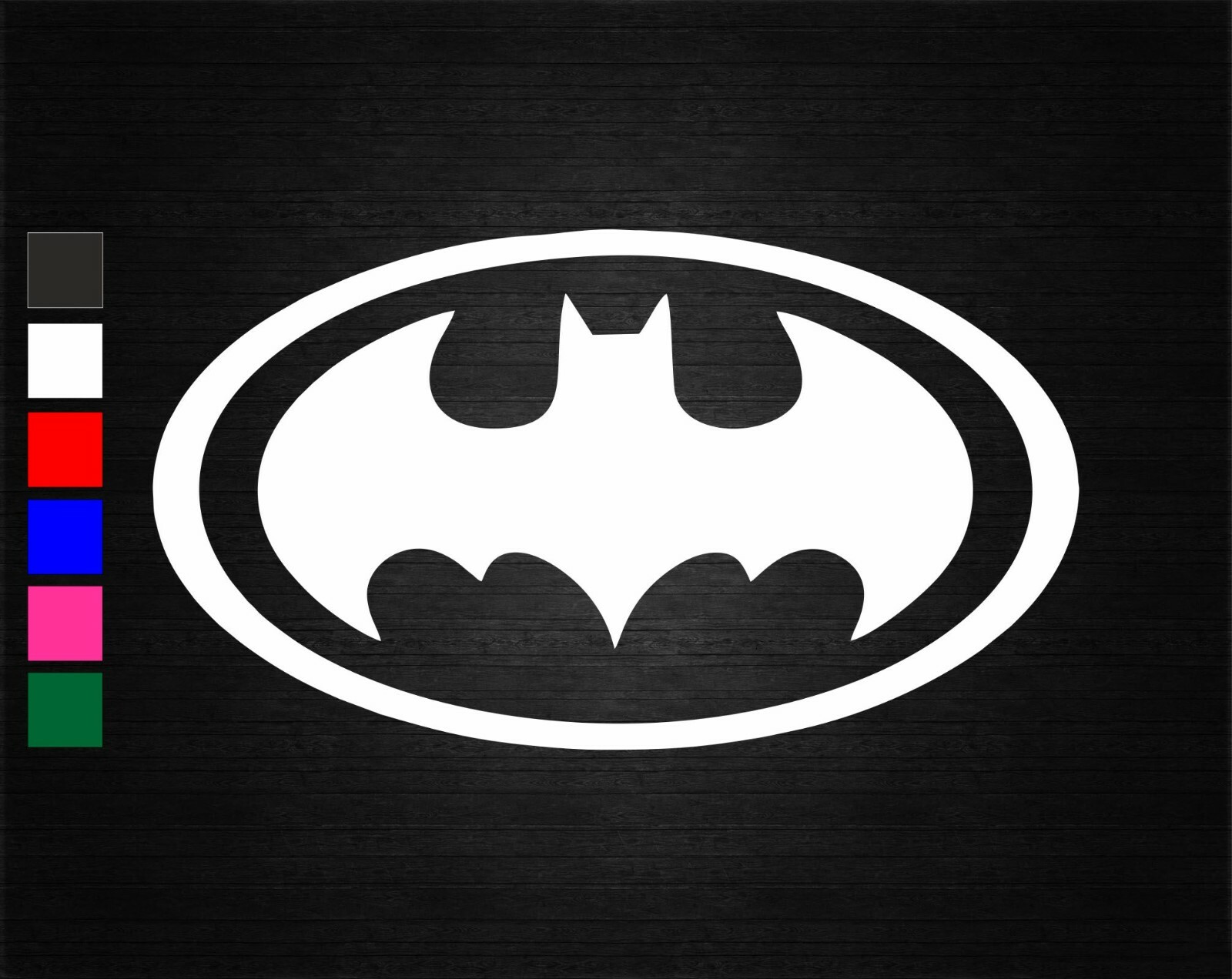 Batman Logo White Background