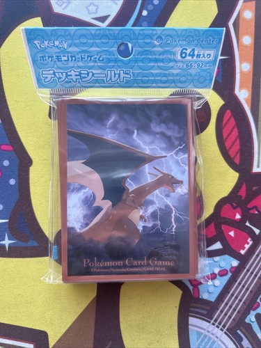 Pokemon Center Card Sleeves - Flying Charizard - Japanese Import - 64 ...
