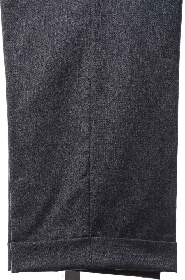 38R Classic Relaxed Fit Lauren Ralph Lauren Gray Wool 2-Piece Suit ...
