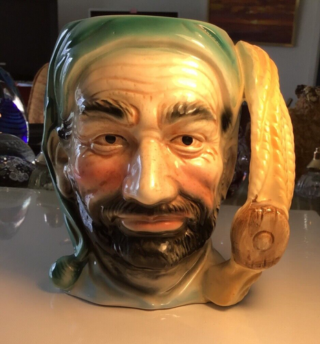 Toby Style Character Mug Pirate Glazed Mug 5.5" Vintage | eBay