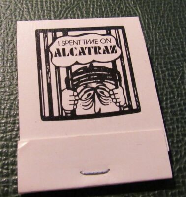 Matchbook - I Spent Time on Alcatraz San Francisco CA FULL | eBay
