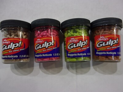 Berkley Gulp! Maggots / Spikes 1.5 oz jar Choose your colors! NIP | eBay