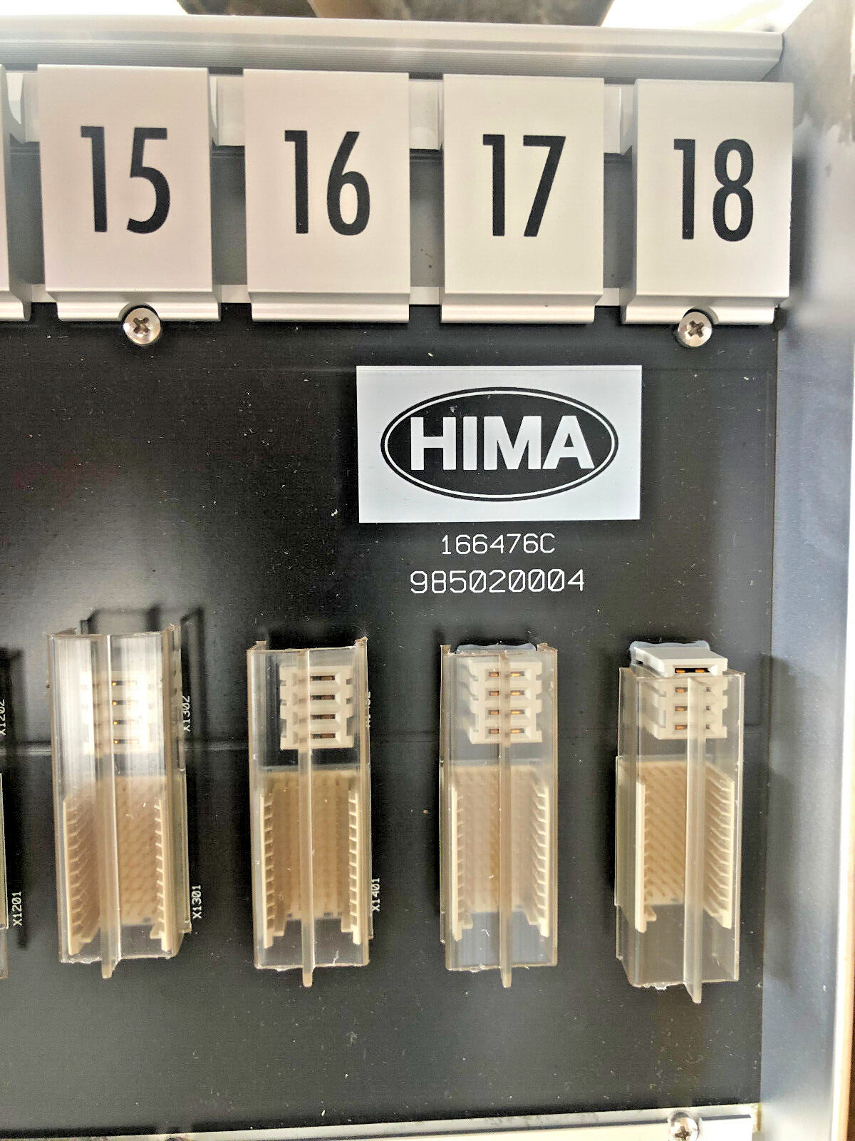 HIMA HIMax X-Base Plate 18 01 Part No. 993201801 Made in Germany | eBay