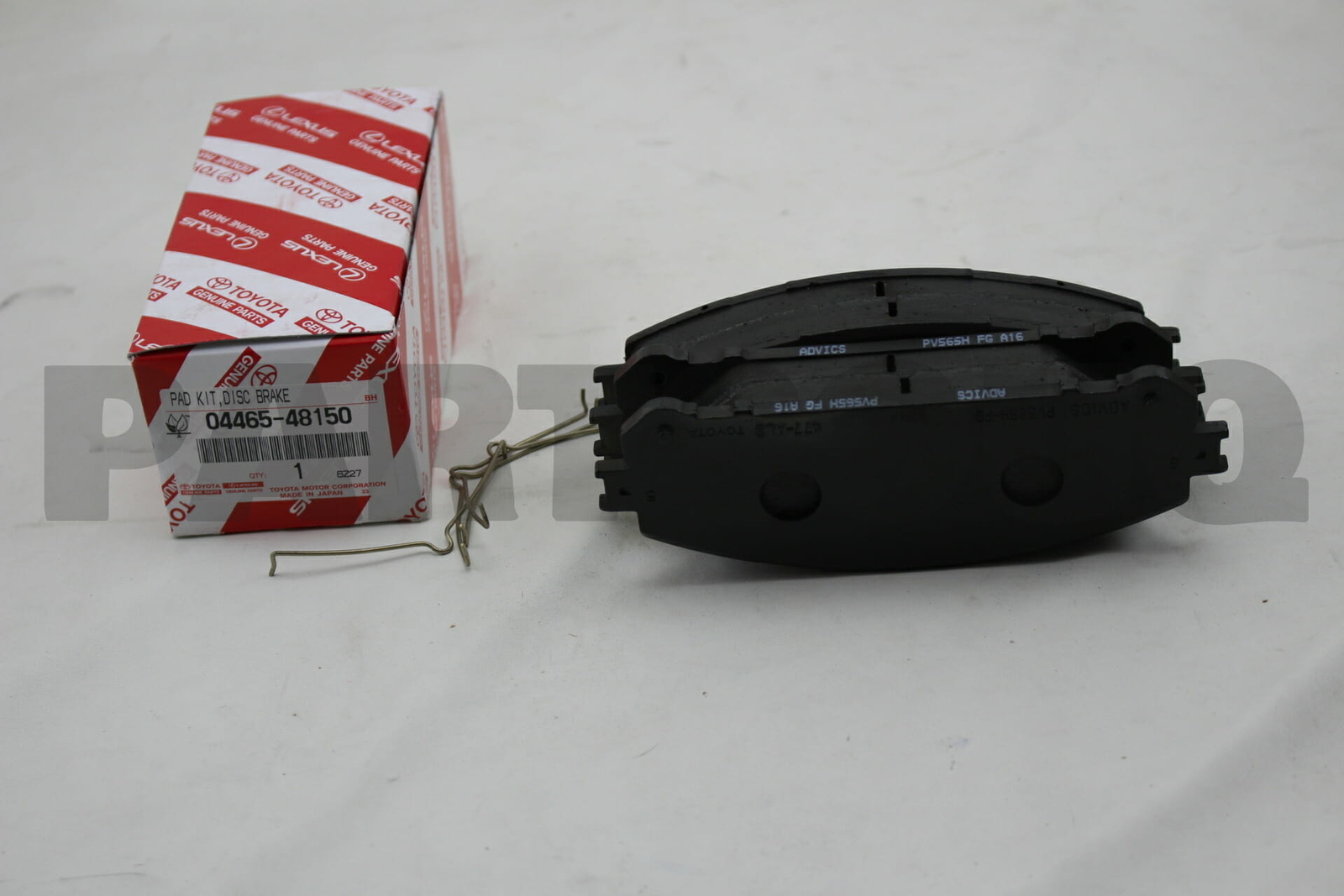 0446548150 Genuine Toyota PAD KIT, DISC BRAKE, FRONT 04465-48150 | eBay