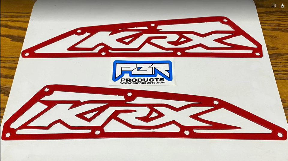2022 Kawasaki 1000 KRX and KRX-4 Frog Skin Intake Covers | Red | Made ...