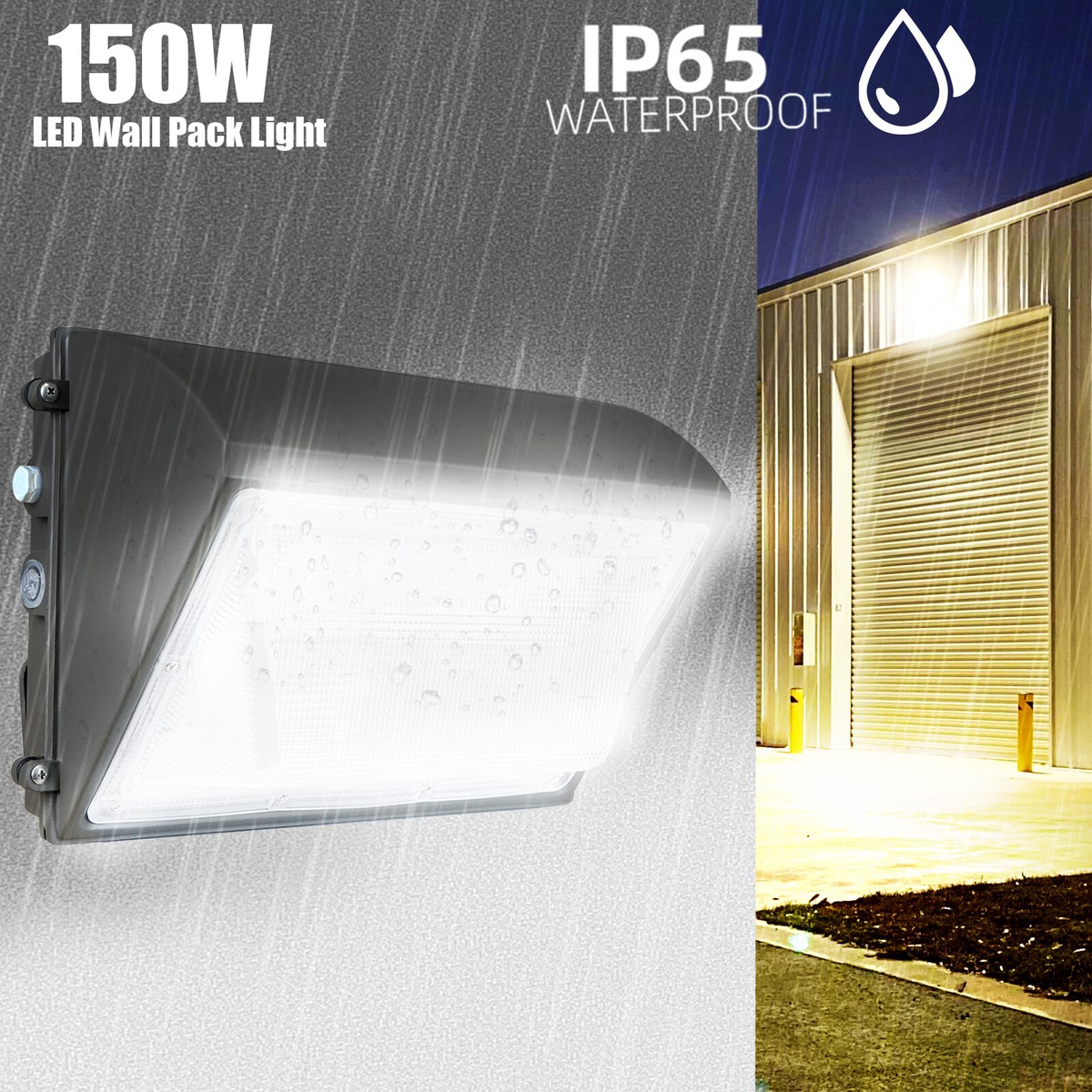 Heavy Duty Commercial Light Fixtures 30 W LED Collapsible Dock Light
