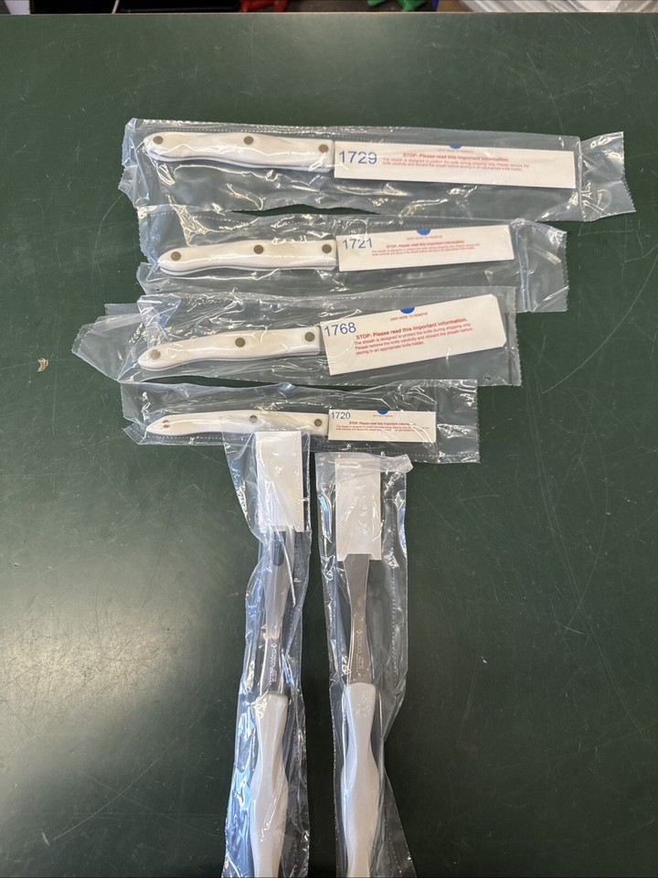 Big Lot Cutco Pearl White Ultimate Set Block Extras | eBay