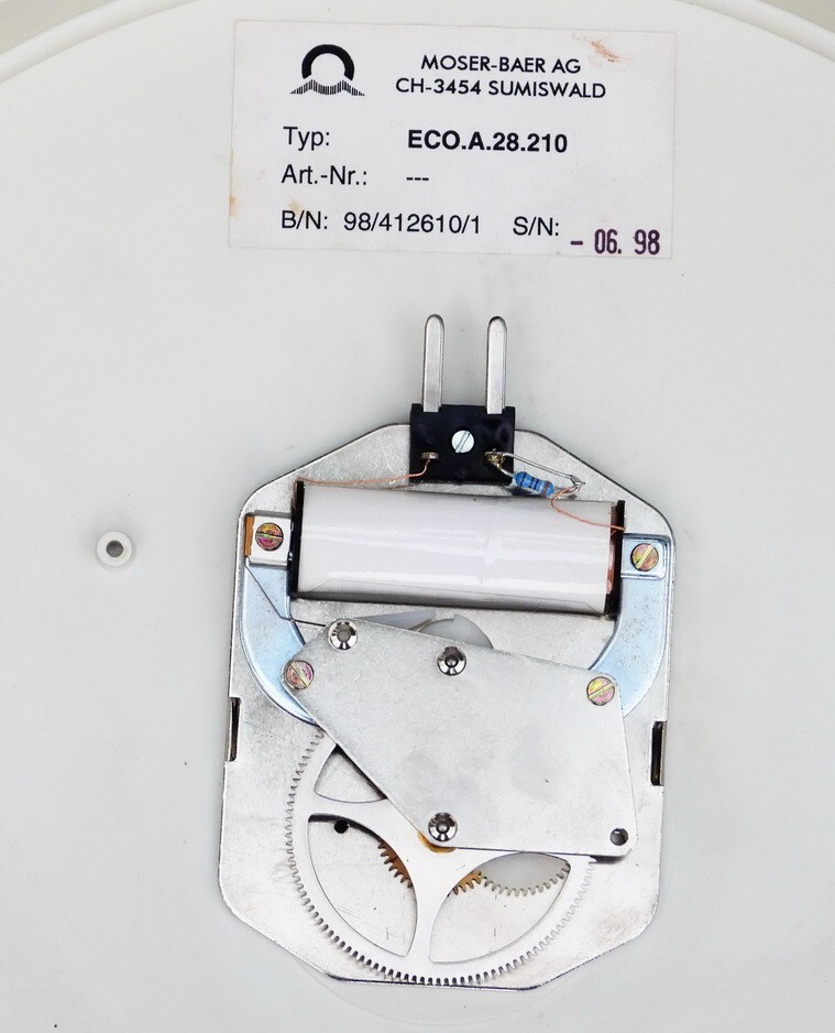 VINTAGE MOBA TIME ECO.A.28.210 NEUCHATEL SHIPS MARINE SLAVE CLOCK ...