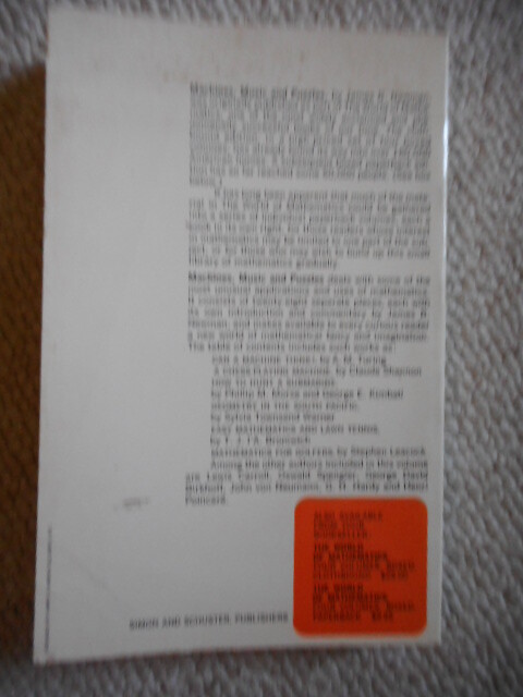 Machines, Music and Puzzles by James R Newman paperback | eBay