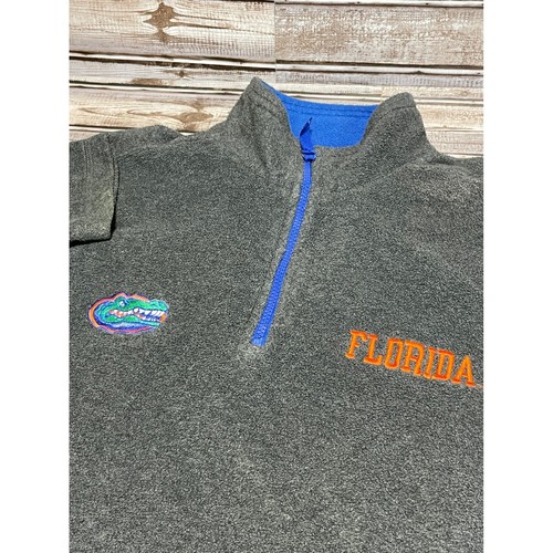 Champs Sports Florida Gators Fleece 1/4 Zip Gray Mens Size Medium | eBay