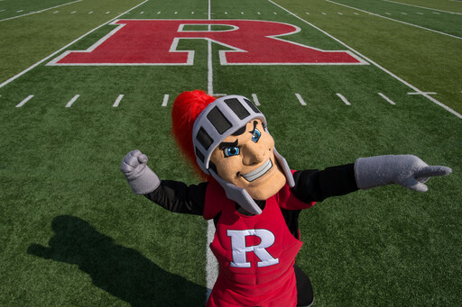 Unisex-Adult Rutgers Football Sir Henry Mascot Scarlet Knights Helmet ...