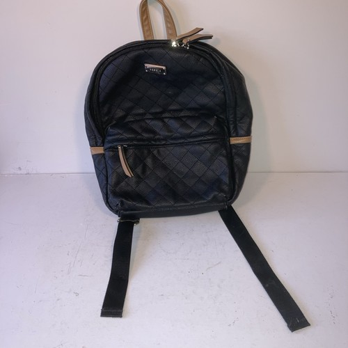 Bessie Faux Leather Backpack Silver Color Hardware | eBay