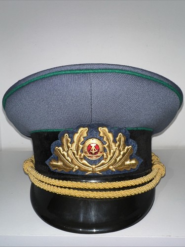 Rare East German DDR NVA Chief Customs Administration General Visor Cap ...