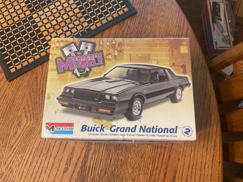 Monogram Muscle 1/24 1987 BUICK GRAND NATIONAL Model Kit SEALED | eBay