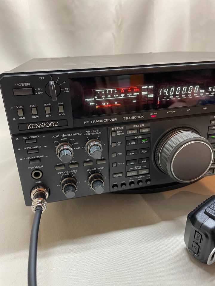Kenwood TS-950SDX MC-90 SP-950 Set Digital HF Transciever Ham Radio ...