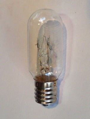 new GE 40w Appliance E17 base 40T8 Microwave 130V oven T8 Light Bulb ...