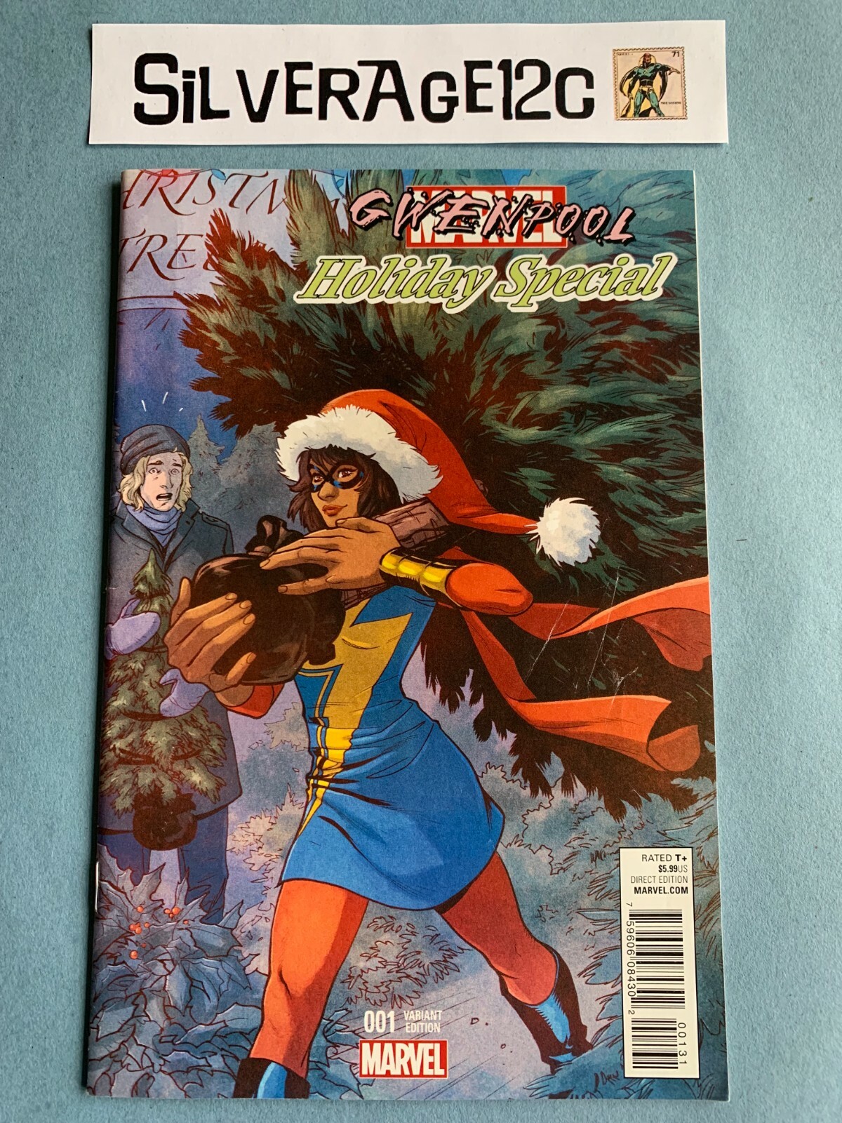 Gwenpool Holiday Special Nice Ms. Marvel Variant Cover! (2016) | eBay