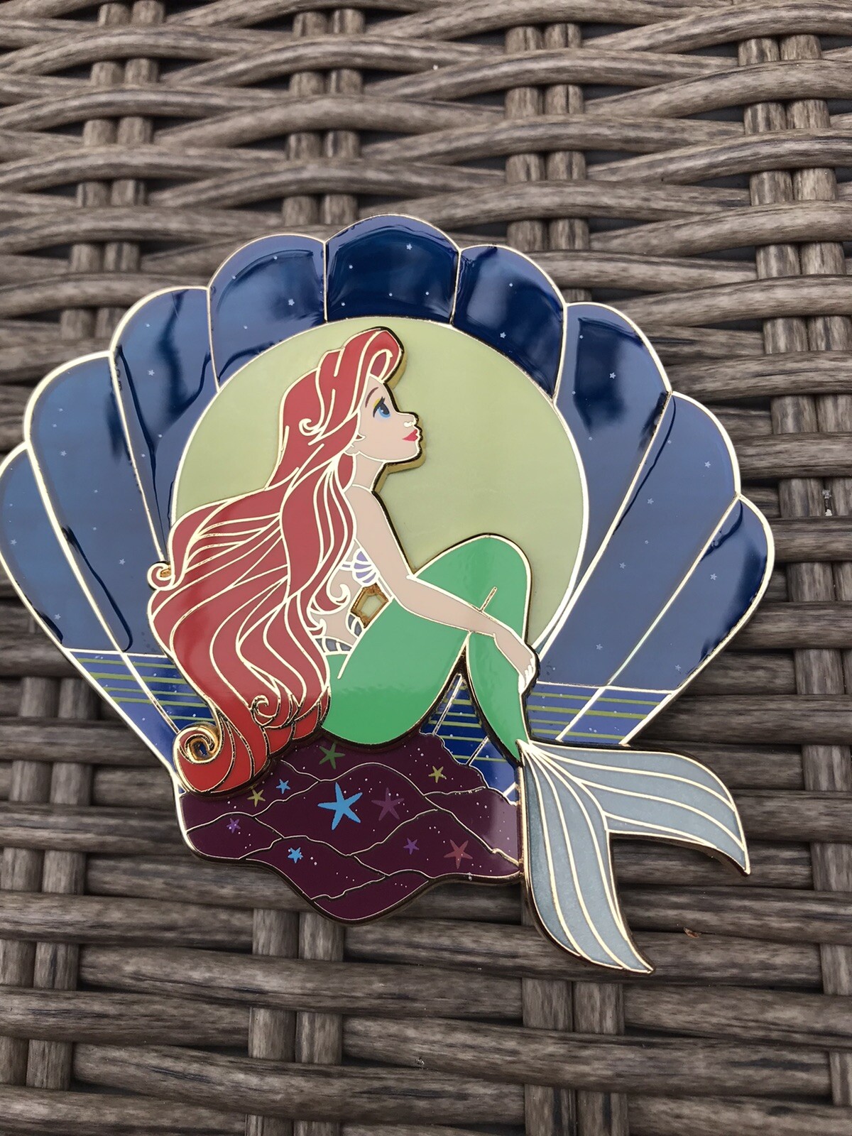 Ariel Princess Anniversary Designs by Genn Fantasy Pin Disney The ...
