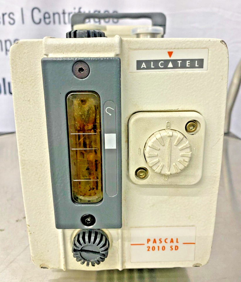 Alcatel Adixen 2021 SD PASCAL Dual Stage Rotary Vane Vacuum Pump 115/200-230 VAC | eBay