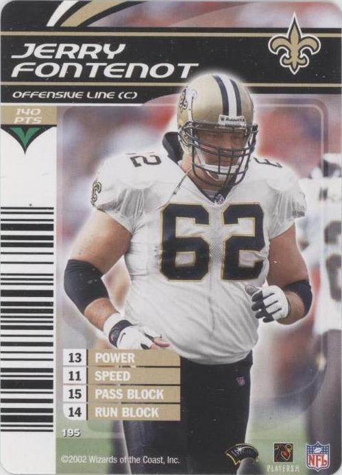 2002-03 NFL Showdown - Jerry Fontenot #195 for sale online | eBay