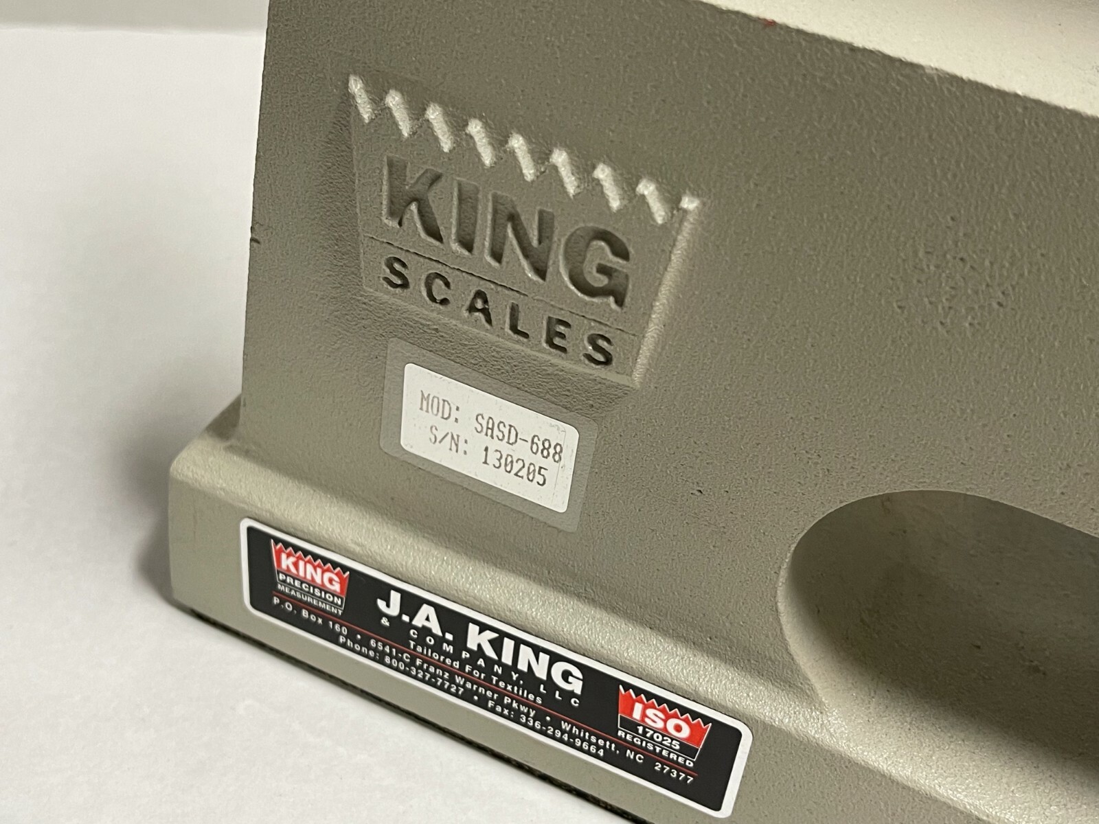 KING SASD-688 SAMPLE CUTTER ADVENTURER PRO AV212 BALANCE CUTTING PADS ...