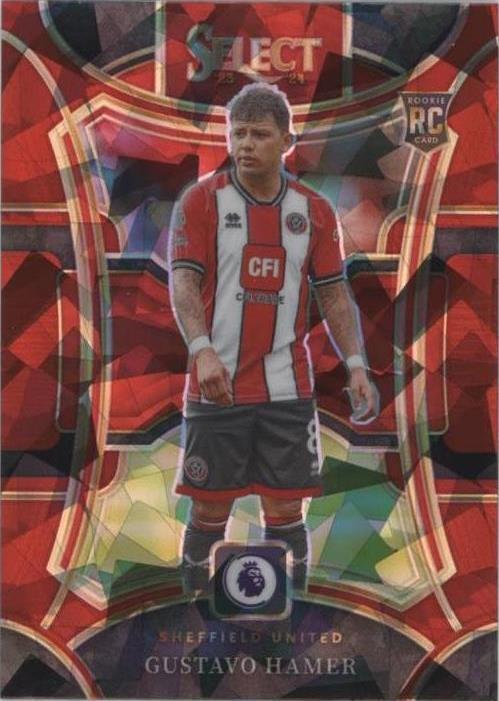 2023-24 Panini Select Premier League - Mezzanine Gustavo Hamer #182 Red ...