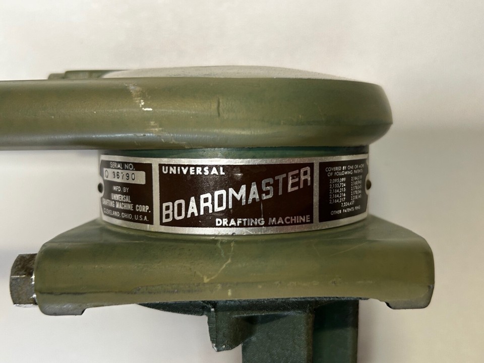 Vtg Universal BoardMaster Drafting Machine Drawing Tool Made in the USA ...