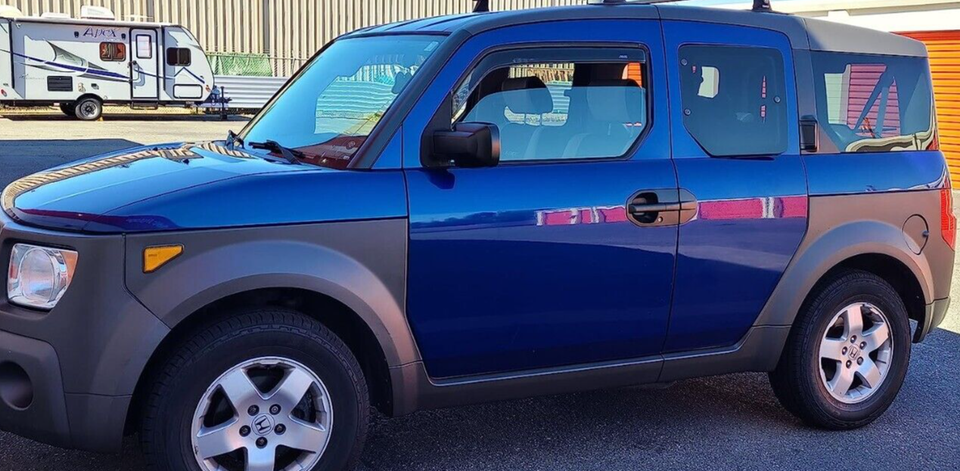 AVS Rain Guards Vent Visors In-Channel for 2003-2011 Honda Element 2 ...