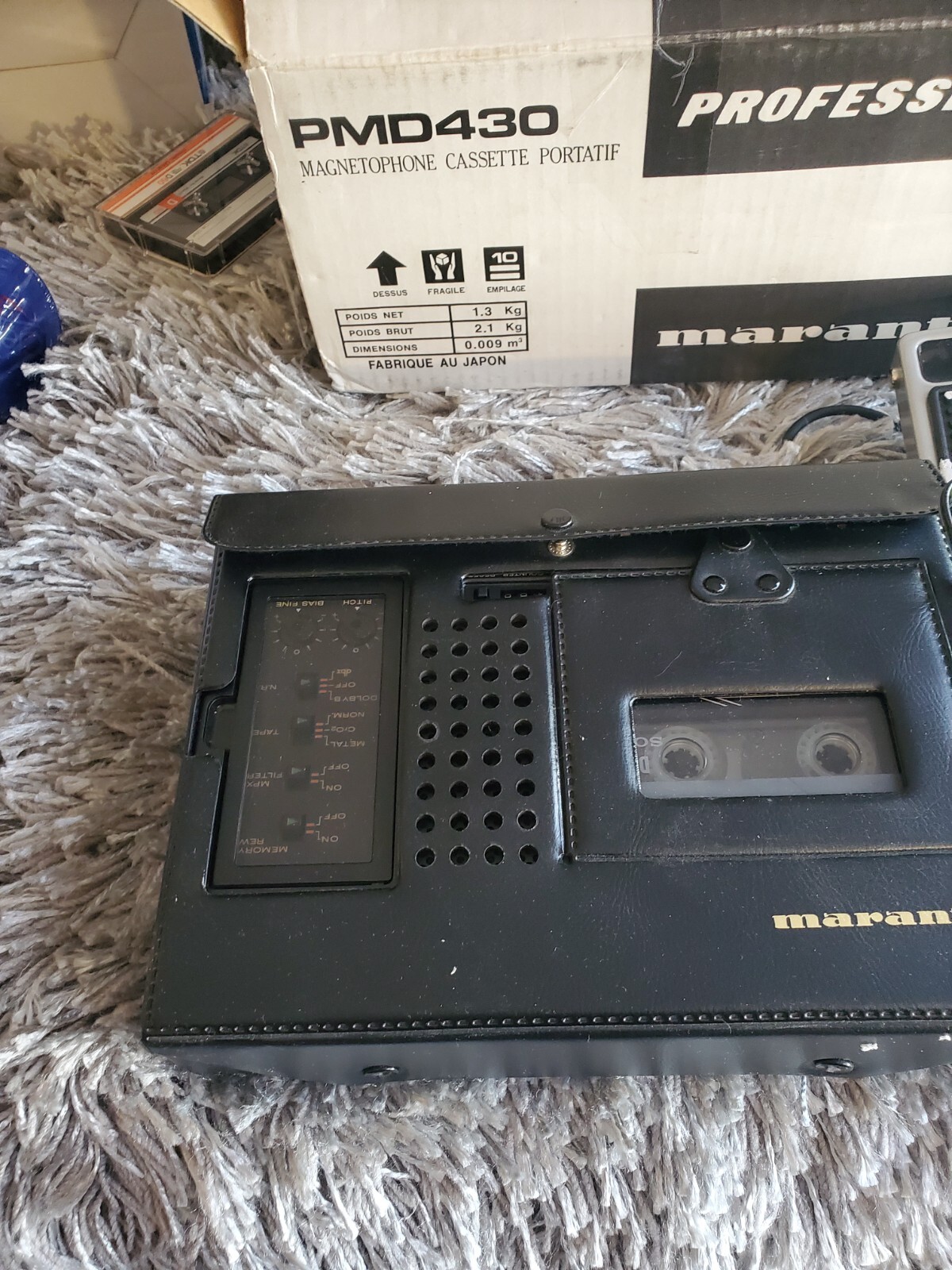 Marantz PMD430 3 Head Stereo Professional Cassette Recorder, Black for ...