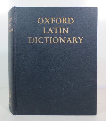 Oxford Latin Dictionary 9780198642244 | eBay