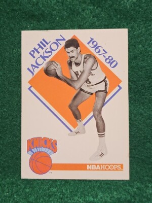 1990-91 NBA Hoops Basketball Phil Jackson #348 New York Knicks | eBay