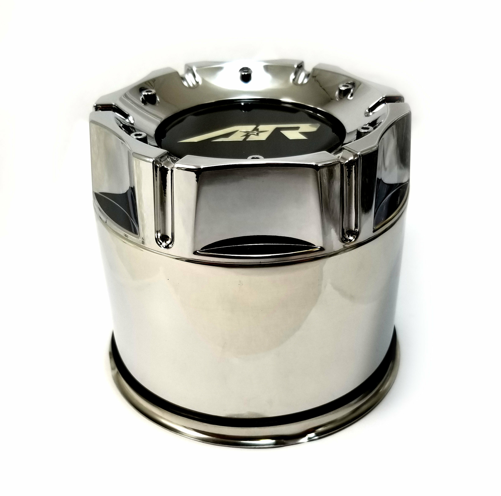 4 American Racing Chrome Center Caps for 5/6L VNA69 Ansen Sprint AR23 ...