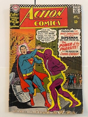 Action Comics # 340 VG- DC Silver Age Comic Book Superman Smallville 3 ...