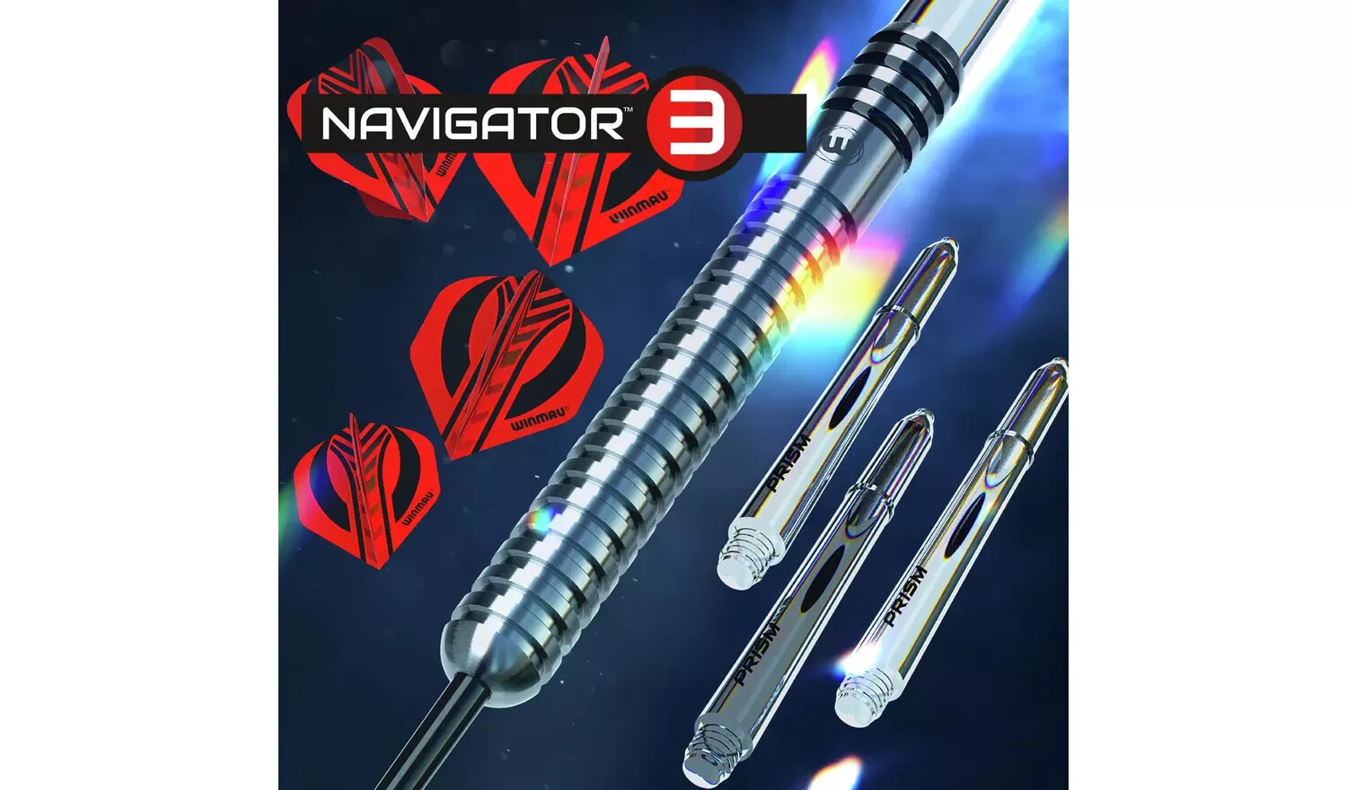 Winmau Navigator 3 23g 90 Tungsten Darts With Extras for sale online | eBay