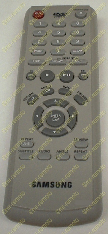 SAMSUNG Remote Control to DVD-P355 DVD-P244 DVD-P243 DVD-P149 DVD-P148 ...