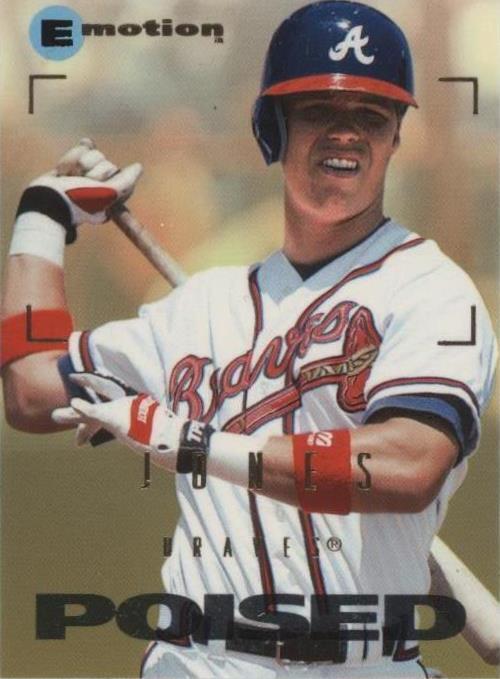 1995 Skybox Emotion - Chipper Jones #102 for sale online | eBay