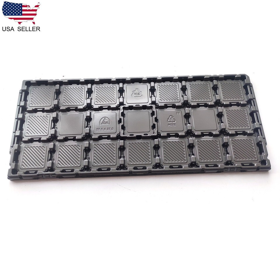 30pcs CPU Tray Processor Holder For Intel LGA 478 479 771 775 1150 1151 ...