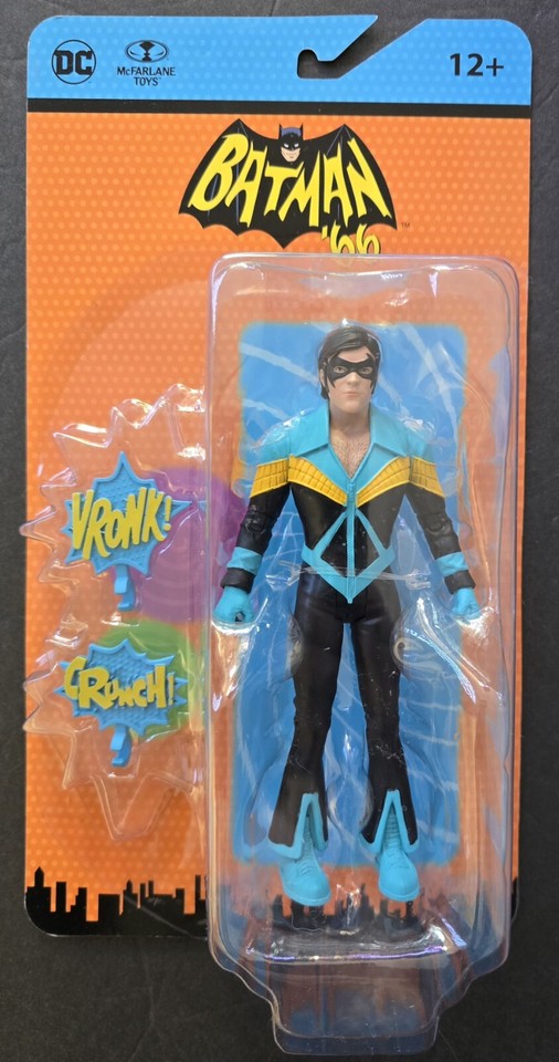 McFARLANE TOYS NIGHTWING ACTION FIGURE DC RETRO BATMAN CLASSIC TV ...