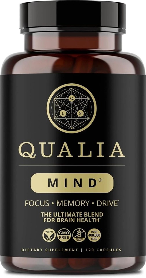 Qualia Mind Brain 2.0 Supplement Nootropics - 120 Capsules - New - Exp 07/2027 | eBay
