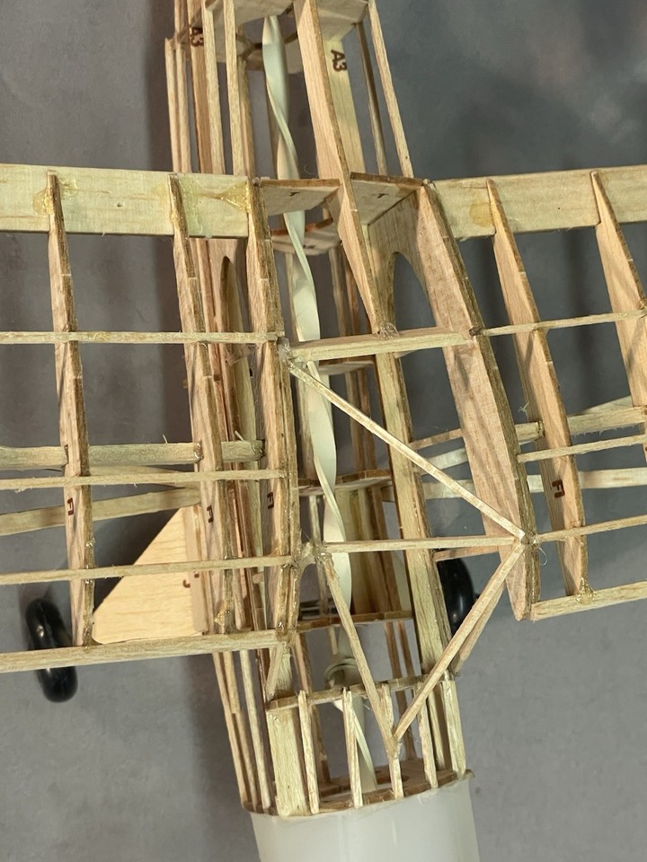 24" Piper Super Cub 95 Die Cut Balsa Wood Model Airplane Frame | eBay