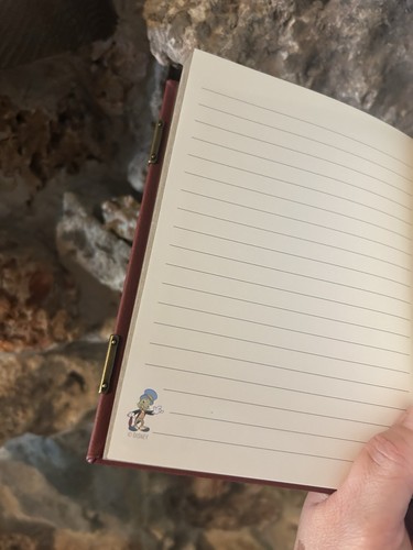 NWT Disney Parks Pinocchio Journal Hard Back Large Lined Note Book 2025 ...