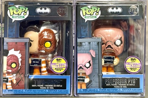 TWO-FACE 371 PROFESSOR PYG 374 Funko Pop Digital BATMAN 85th 1900 PCS ...